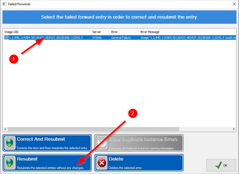 XV Capture: Images Failing to forward. – Interdent IT