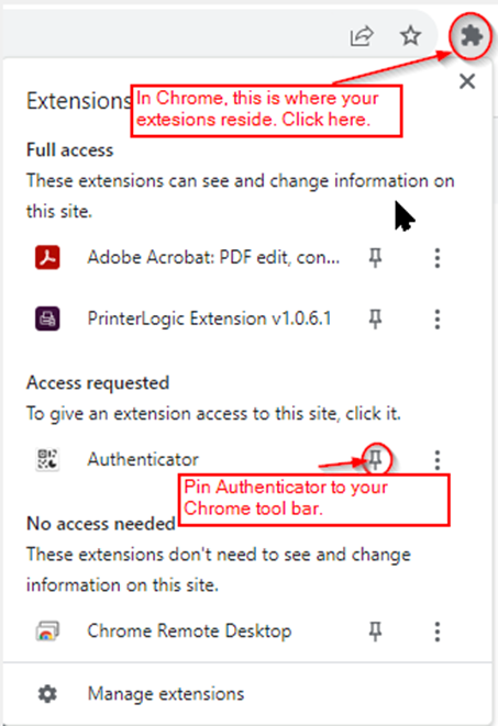 Concur Authenticator Chrome Extension Interdent It