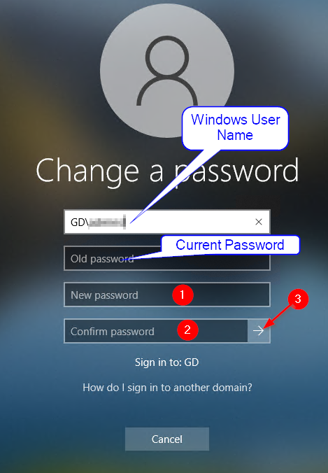 How to change your Windows password – Interdent IT
