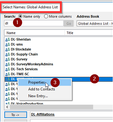 Managing a Distribution List – Interdent IT