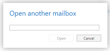 Webmail: Open another Mailbox – Interdent IT
