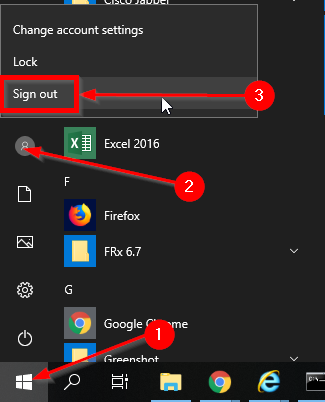 How to Sign Out of your VDI – Interdent IT