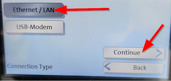 Postage Machine: Network Settings – Interdent IT