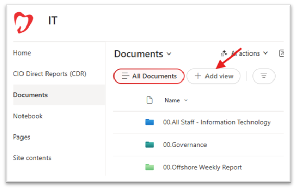 Change the view on the SharePoint page to show ‘thumbnails’ – Interdent IT