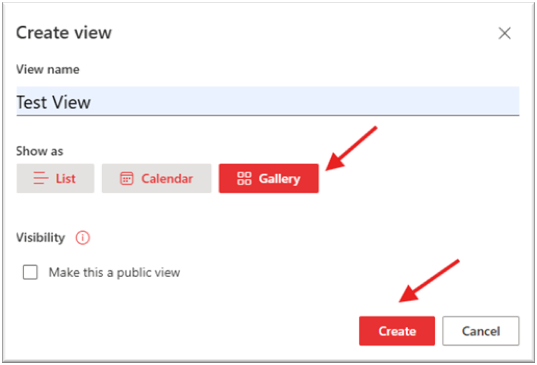 Change the view on the SharePoint page to show ‘thumbnails’ – Interdent IT
